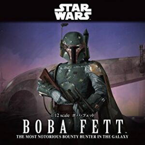 Bandai Hobby Star Wars 1/12 Plastic Model Boba Fett "Star Wars" , White