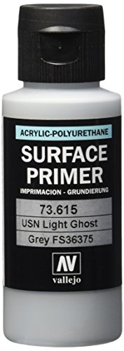 Vallejo USN Light Ghost Grey Primer Acrylic Polyurethane, 60ml