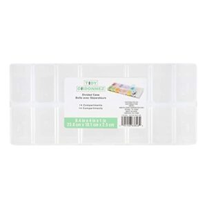 Michaels Bulk 6 Pack: Flip Top Bead Organizer by Simply Tidy™