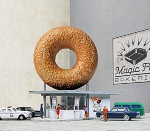 walthers cornerstone hole-in-one donut shop train