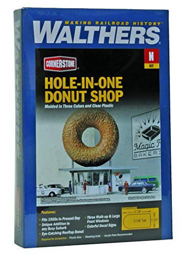 Walthers Cornerstone Hole-In-One Donut Shop Train