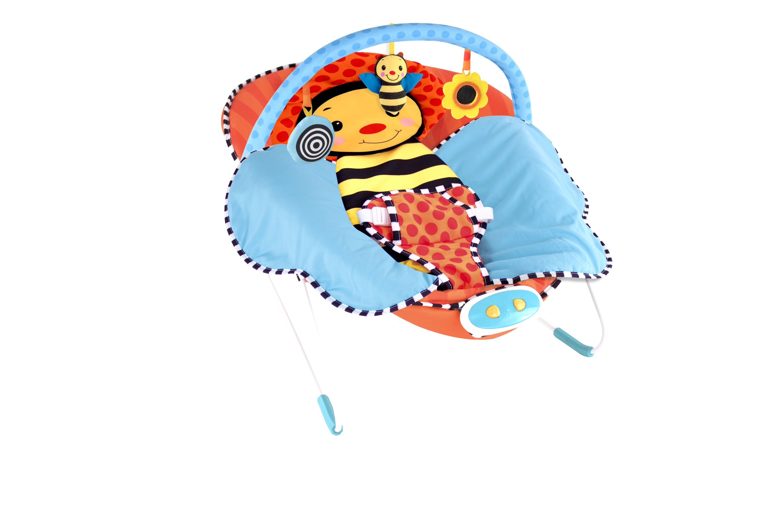 Sassy Cuddle Bug Bouncer, Whimsical Bumble Bee