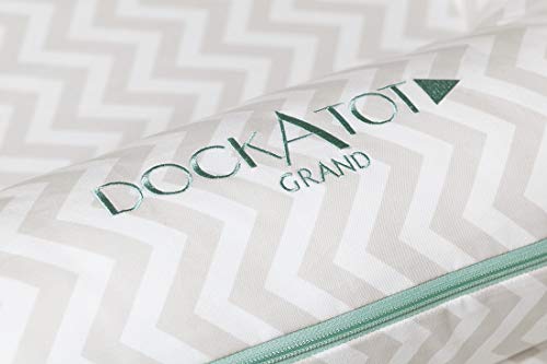 Cover ONLY (Silver Lining) for DockATot Grand Dock - Dock Sold Separately - Compatible with All DockATot Grand Docks