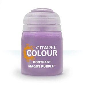 games workshop citadel pot de peinture – contrast magos purple (18ml)