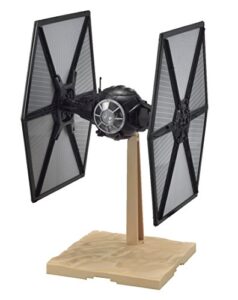 bandai hobby plastic model first order tie fighter star wars: the force awakens kit (1/72 scale)