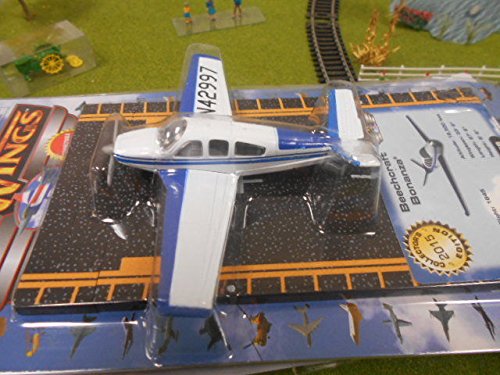 HO Scale: Hot Wings # HW13112 Beechcraft Bonanza V-35 Diecast Model Airplane ^G#fbhre-h4 8rdsf-tg1367098