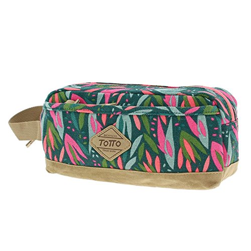 TOTTO School Pencil Cases, Two Compartments, Assorted Colours and Patterns – School Pencil Case