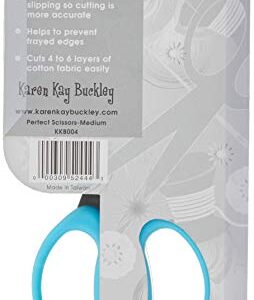 Karen Kay Buckley Perfect 6" | Metal-Blue | Pack of 1 Scissors