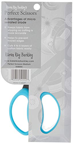 Karen Kay Buckley Perfect 6" | Metal-Blue | Pack of 1 Scissors