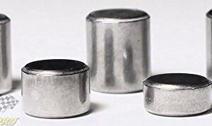 Pinewood Pro Derby Car Weights -Tungsten 2oz Round Cylinder Weights with Free Wheel Spacer and Drill Guide Tool