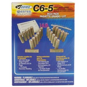 United Model C6-5 Engine Bulk Pack, Includes 24 Model Rocket Engines