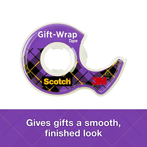 Scotch Gift Wrapping Pack, Includes Gift-Wrap tape, Multi-Purpose Scissors, Expressions Washi Tape, Makes your gifts look great (GiftPack-HOL20)