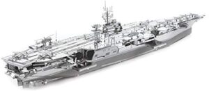 fascinations metal earth iconx uss theodore roosevelt cvn-71 3d metal model kit