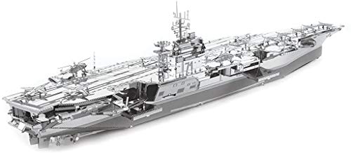 Fascinations Metal Earth ICONX USS Theodore Roosevelt CVN-71 3D Metal Model Kit