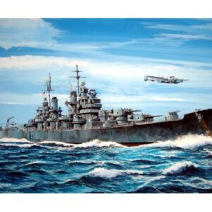 Trumpeter 1/700 USS Baltimore CA68 Heavy Cruiser 1943 Model Kit