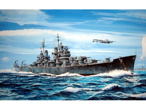 Trumpeter 1/700 USS Baltimore CA68 Heavy Cruiser 1943 Model Kit