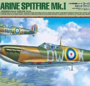 Tamiya 61119 1/48 Supermarine Spitfire MK.I Plastic Model Airplane Kit