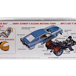 MPC Blue Max Long Nose Mustang Funny Car 1:25 Scale Model Kit