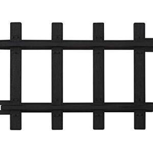 Lionel Ready-to-Play Straight Track Pack, 6-1/4”, 12 pieces, Black