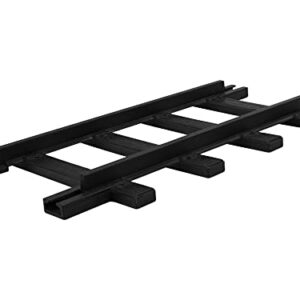 Lionel Ready-to-Play Straight Track Pack, 6-1/4”, 12 pieces, Black