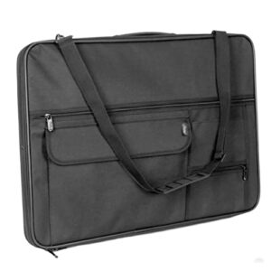 x-port florence director series soft sided wire frame art portfolio bag