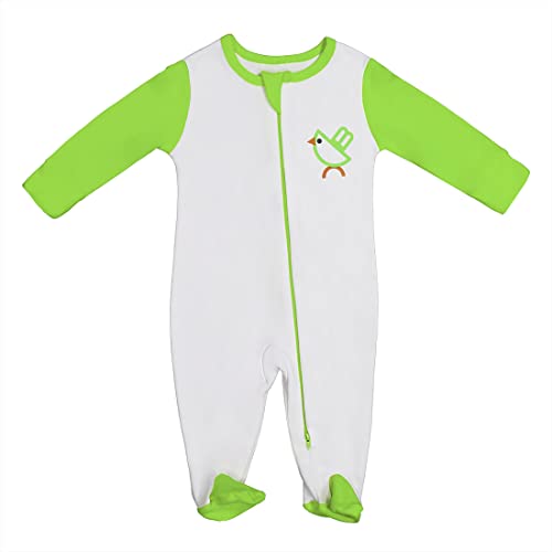 BABYCIRCUS Unisex-Baby Sleep 'N Play Footed Pajamas and Beanies (Pack of 5)