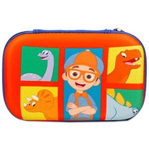 Beach Kids Blippi Pencil Case Set - Bundle with Blippi Pencil Box, Stampers, Stickers, More | Blippi Stationary Set for Boys, Toddlers