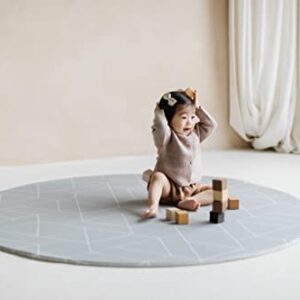 Ofie Round Mat, Baby Play mat (eze + Zen line, Round)