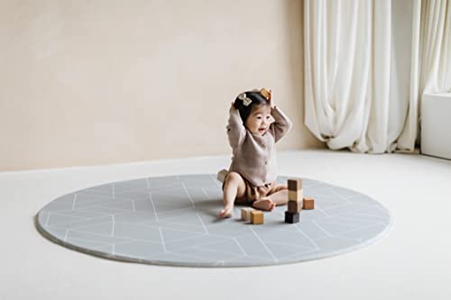 Ofie Round Mat, Baby Play mat (eze + Zen line, Round)