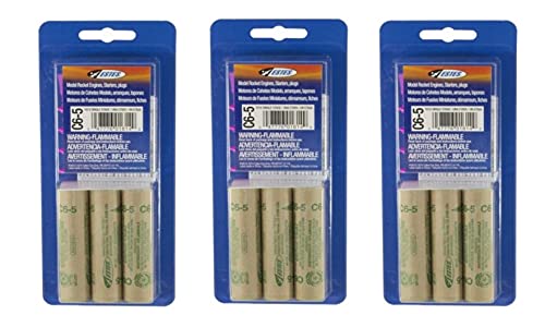 Estes C6-5 Mini Bulk Pack - 3 Packs of 3 for 9 Engines/Motors with Starters