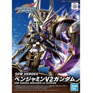 bandai hobby – sdw heroes benjamin v2 gundam model kit