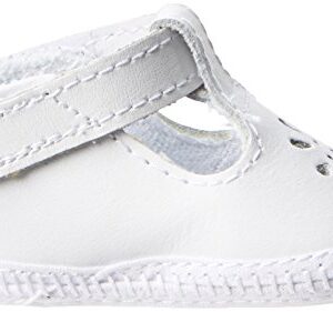 Baby Deer, Baby-Girls Crib Shoe, White, 00(Preemie)