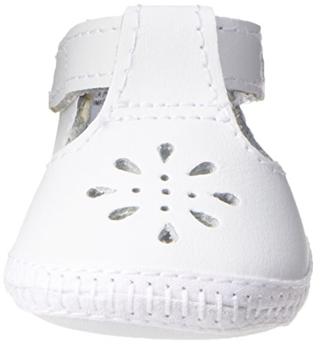 Baby Deer, Baby-Girls Crib Shoe, White, 00(Preemie)