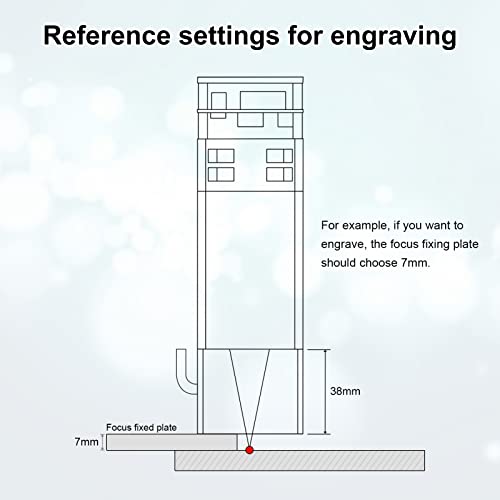 LASER TREE 40W Laser Module, 5W Optical Output Power Laser Cutter Module w/Metal Air Assist, Compatible with Laser Engraver Laser Cutter Machines CNC, 45mm Fixed Focus 12V