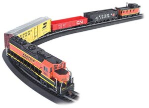 bachmann trains – rail chief ready to run 130 piece electric train set – ho scale