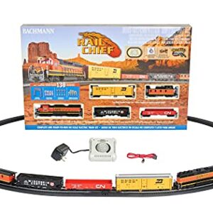 Bachmann Trains - Rail Chief Ready To Run 130 Piece Electric Train Set - HO Scale