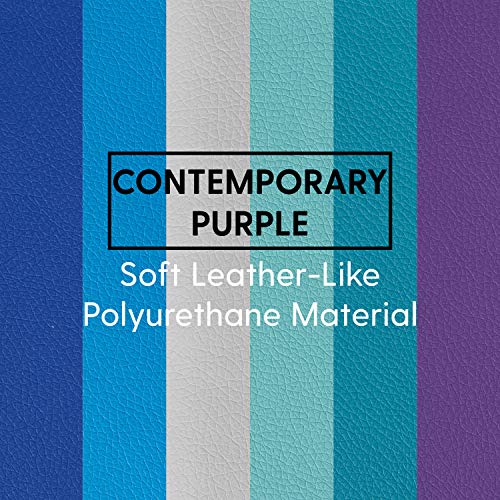 Factory Direct Partners 12266-CTPU Softscape Playtime Space Saver 4-Section Folding Activity Mat for Infants and Toddlers - Contemporary/Purple