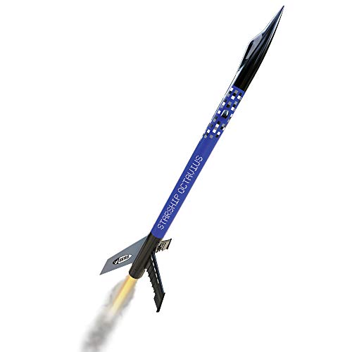 Estes Starship Octavius Flying Model Rocket Kit 7284| Snap Together Beginner Kit | Soars up to 1100'