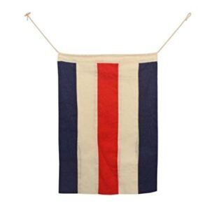 Hampton Nautical Letter F Nautical Cloth Alphabet Flag, Letter C