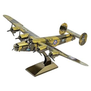 fascinations metal earth b-24 liberator 3d metal model kit