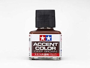 tamiya accent color dark red-brown tam87210 plastics paint enamels