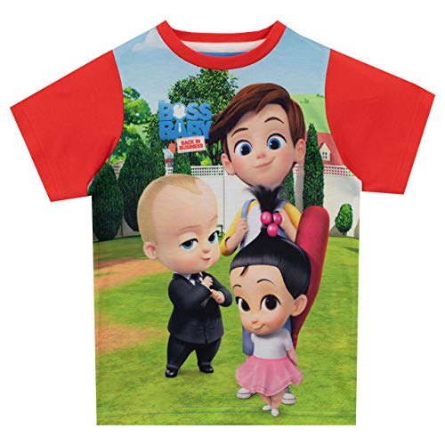 DreamWorks Boys' Pyjamas Boss Baby 5 Red