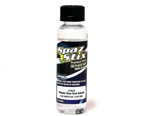 Ultimate Clear Coat Airbrush Paint 2oz - For Mirror Chrome