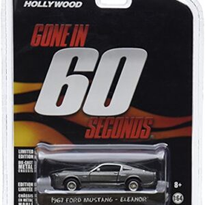 Greenlight 44742 Gone in 60 Sixty Seconds (2000) “Eleanor” 1967 Ford Mustang Shelby GT500 1/64 Scale