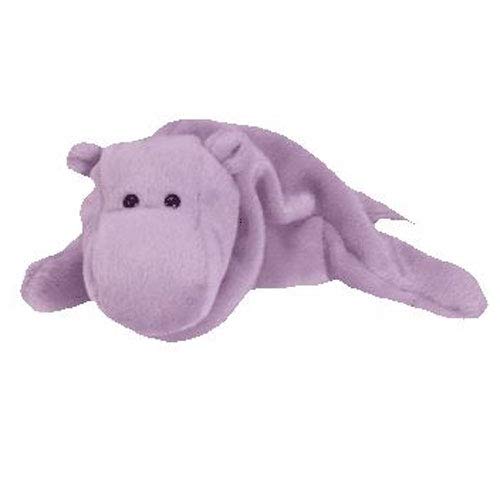 Ty Beanie Baby ~ HAPPY the Hippo ~ MINT with MINT TAGS ~ RETIRED ,#G14E6GE4R-GE 4-TEW6W209176