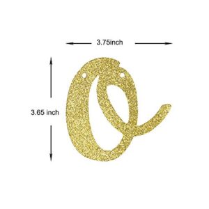 Best Mom Ever Gold Glitter Paper Banner, Funny Happy Mother's Day/Mother's Birthday Party Photo Backdrops Sign Decoration