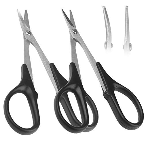 Hobbypark 3-Pack RC Body Reamer Hole Puncher and Curved Scissors & Straight Scissors Trimming Tools Set for RC Car Body Shell Lexan Plastic