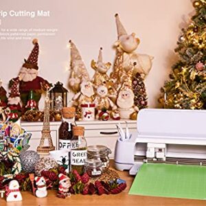 XINART StandardGrip Cutting Mat for Cricut Maker 3/Maker/Explore 3/Air 2/Air/One(12x12 Inch, 3 Mats) Standard Adhesive Sticky Green Quilting Cricket Cutting Mats Replacement Accessories for Cricut