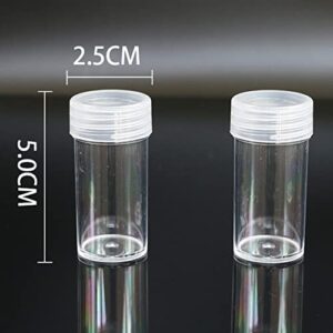 Diamond Painting Storage Bottles Bulk, Multipurpose Beads Container Transparent Diamond Art Accessories for Studs