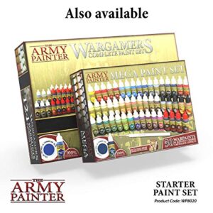 The Army Painter Miniatures Paint Set, 10 Model Paints with FREE Highlighting Brush, 18ml/Bottle, Miniature Painting Kit, Non Toxic Acrylic Paint Set, Wargames Hobby Starter Paint Set (New Version)